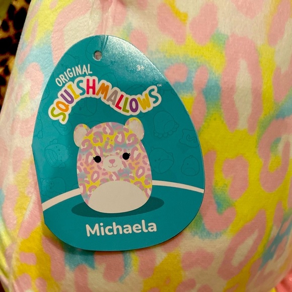 Squishmallows | Toys | Nwt Michaela The Leopard Squishmallow 1 Szcool ...